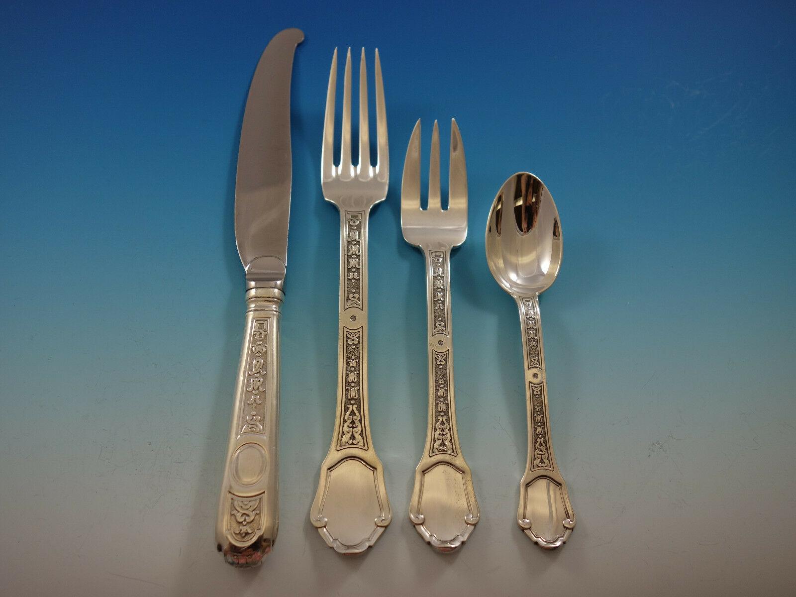 Versailles by Tetard Freres Sterling Silver Flatware Set Service French ...