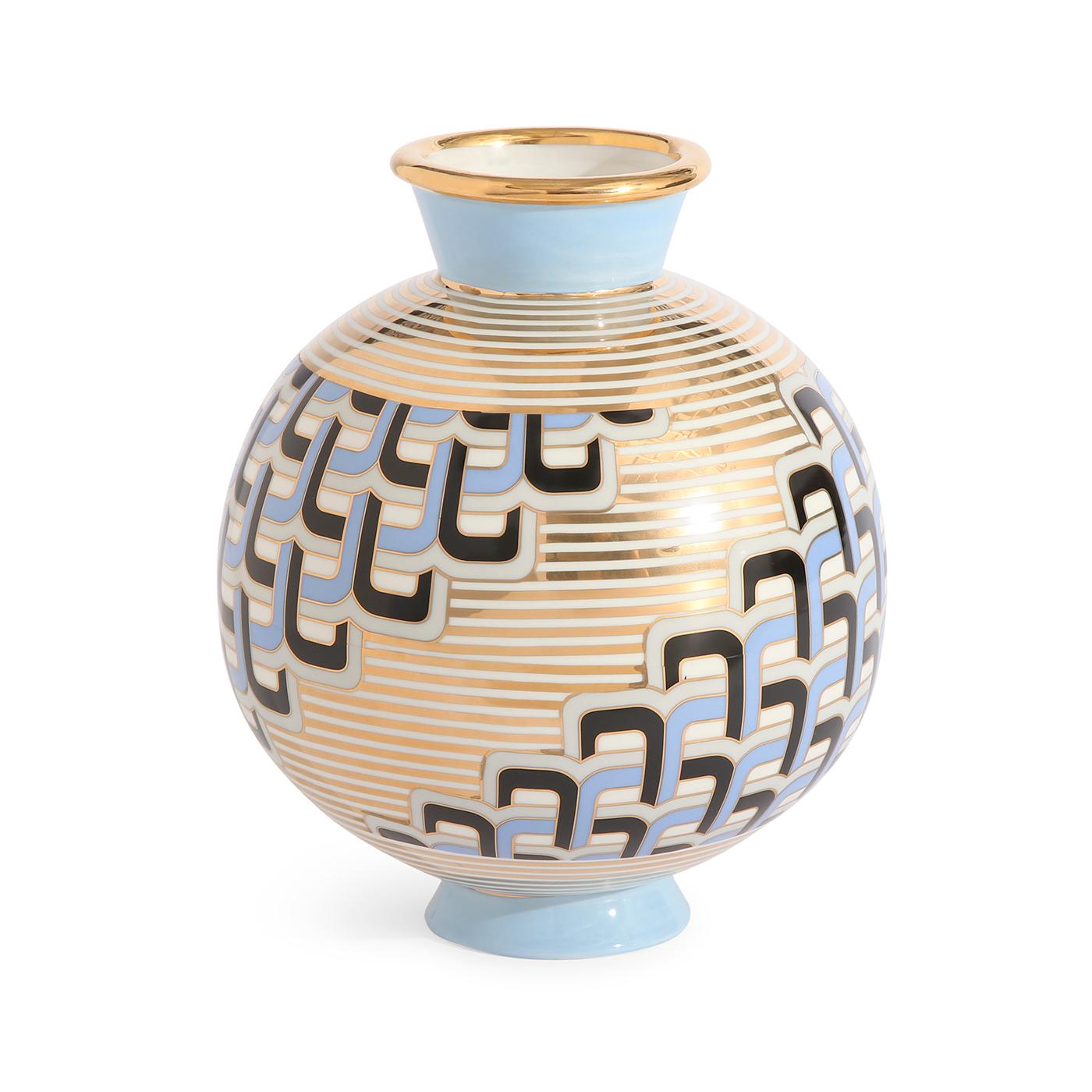 Versailles Porcelain Puzzle Vase at 1stDibs