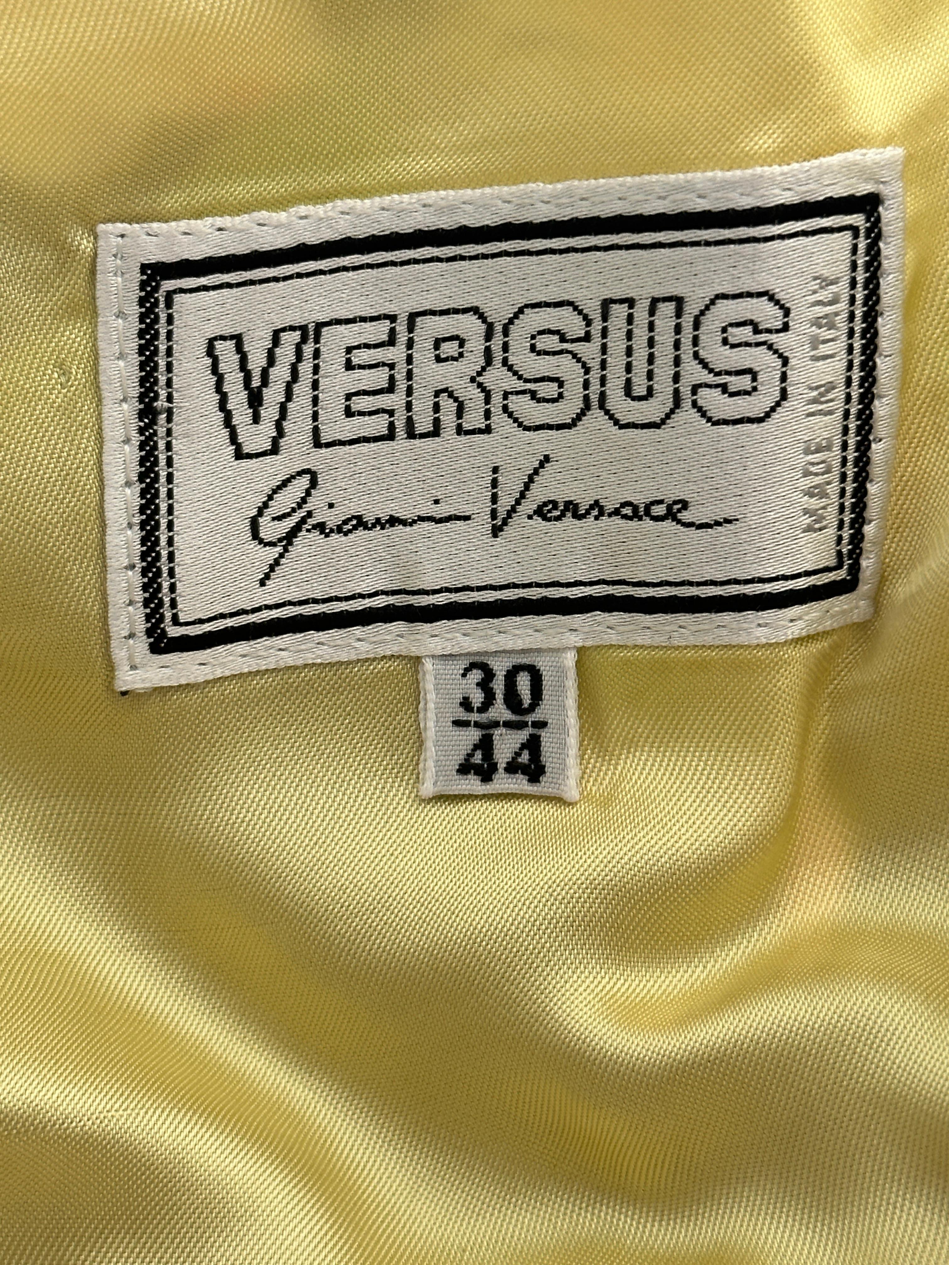 Versus by Gianni Versace 1992 Floral Dress with Bondage Straps For Sale ...