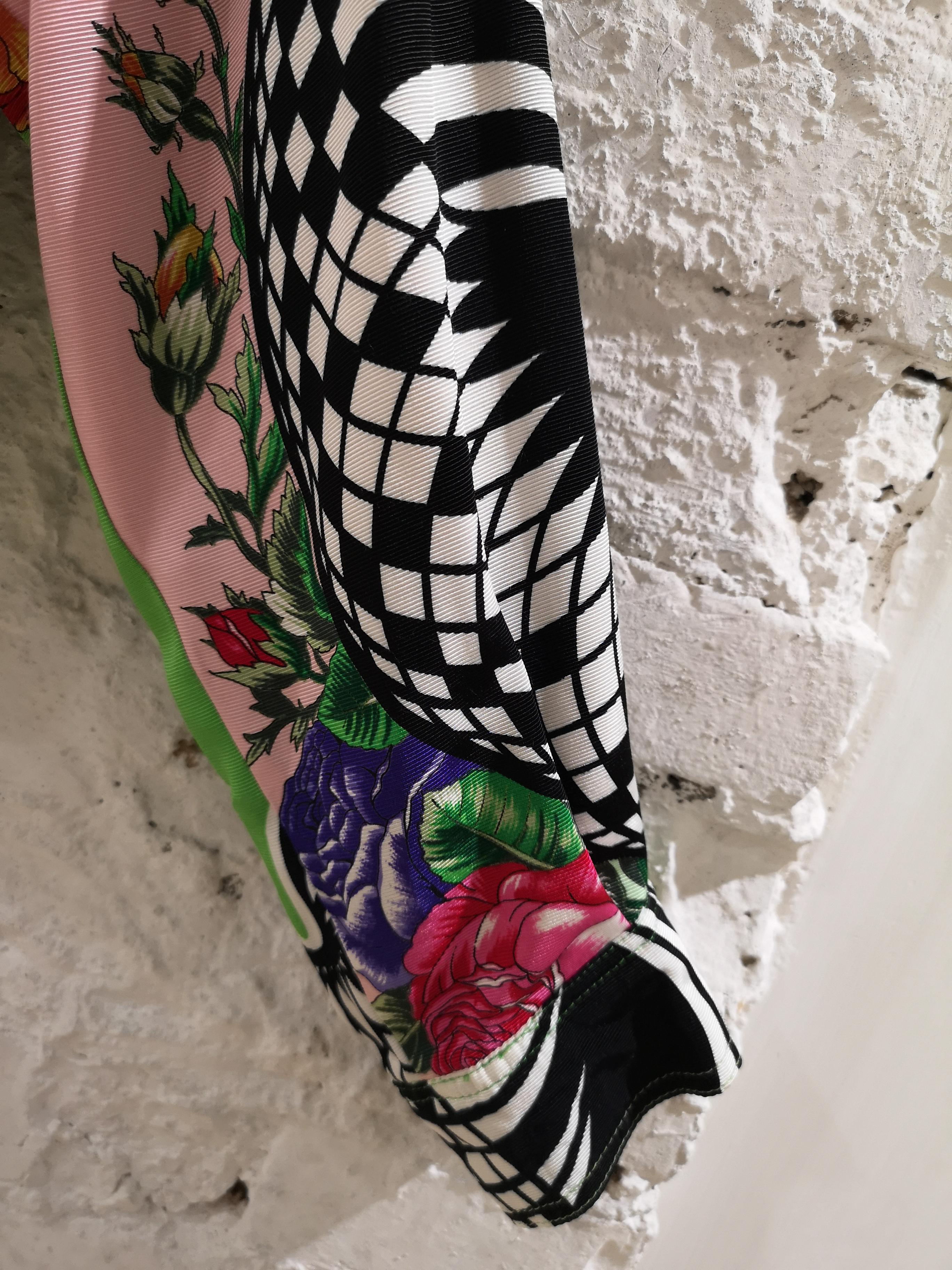 Versus by Gianni Versace Multicoloured Cotton Jacket at 1stDibs