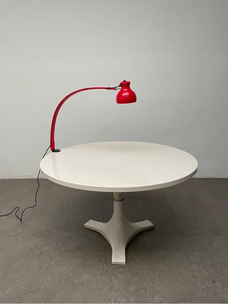 "Vertebrae" Table Lamp in Red by Elio Martinelli for Martinelli Luce ...