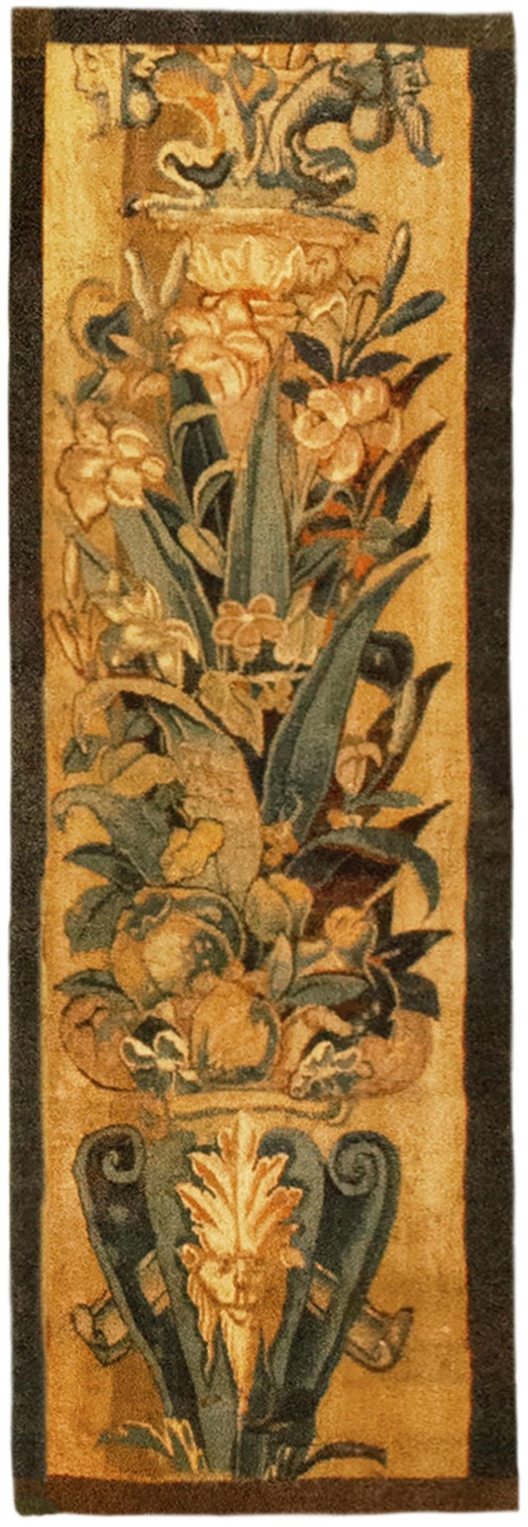 Vertically Oriented Pair of Late 16th Century Flemish Historical ...