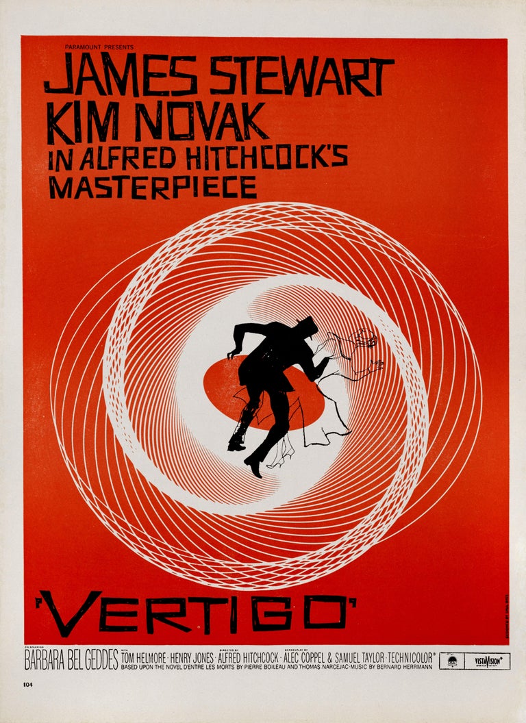 Vertigo For Sale at 1stDibs | saul bass vertigo poster