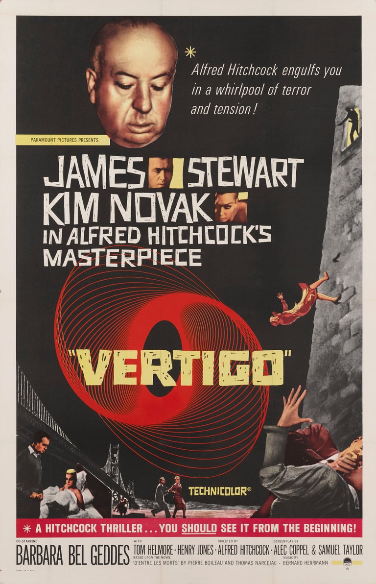 Vertigo Poster For Sale at 1stDibs