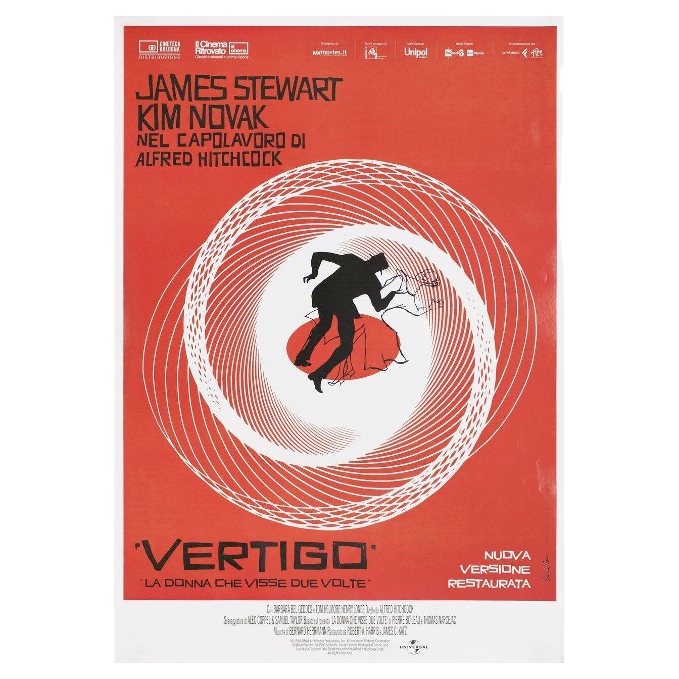Vertigo R1961 U.S. One Sheet Film Poster For Sale at 1stDibs