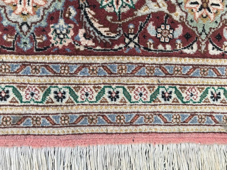 Very Beautiful and Fine Vintage Tabriz Rug For Sale at 1stDibs