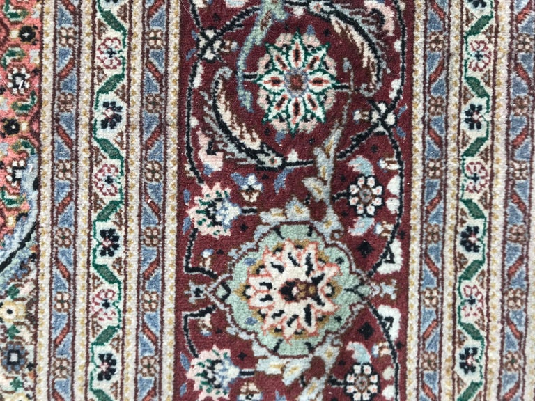Very Beautiful and Fine Vintage Tabriz Rug For Sale at 1stDibs