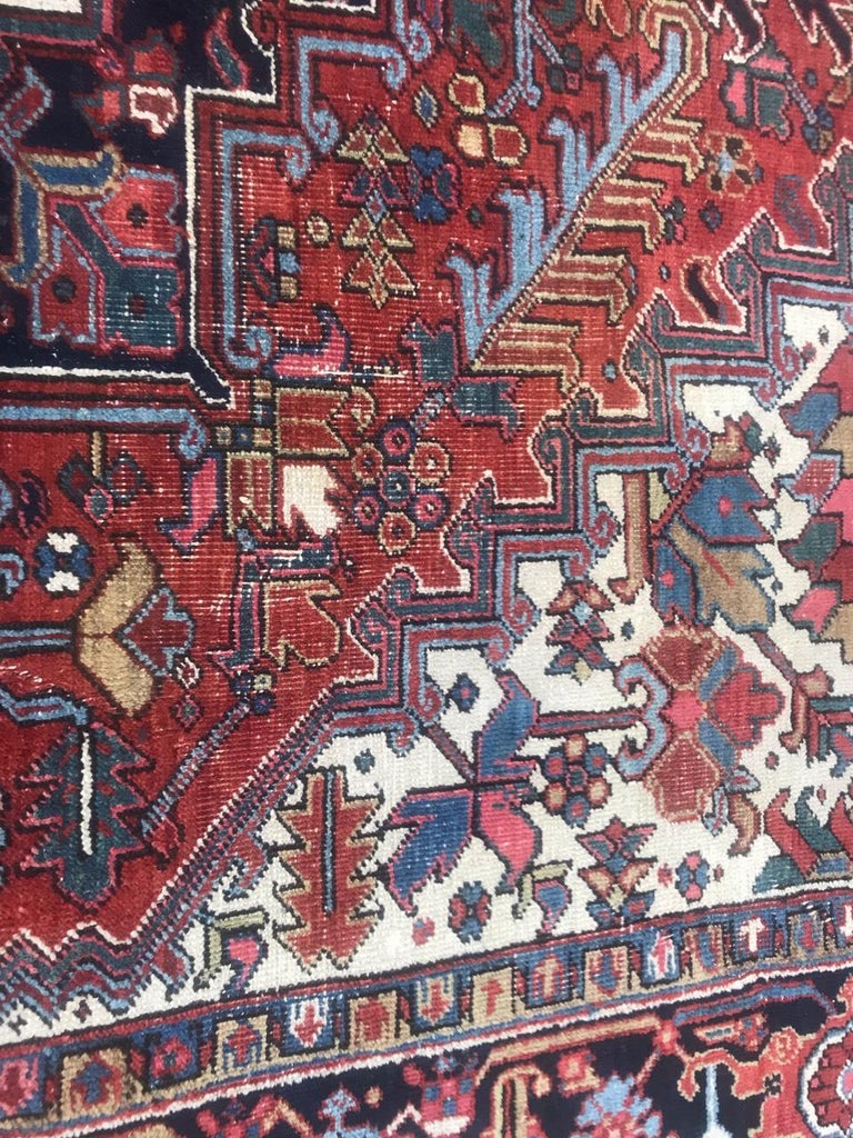 Very Beautiful Antique Heriz Rug For Sale at 1stDibs