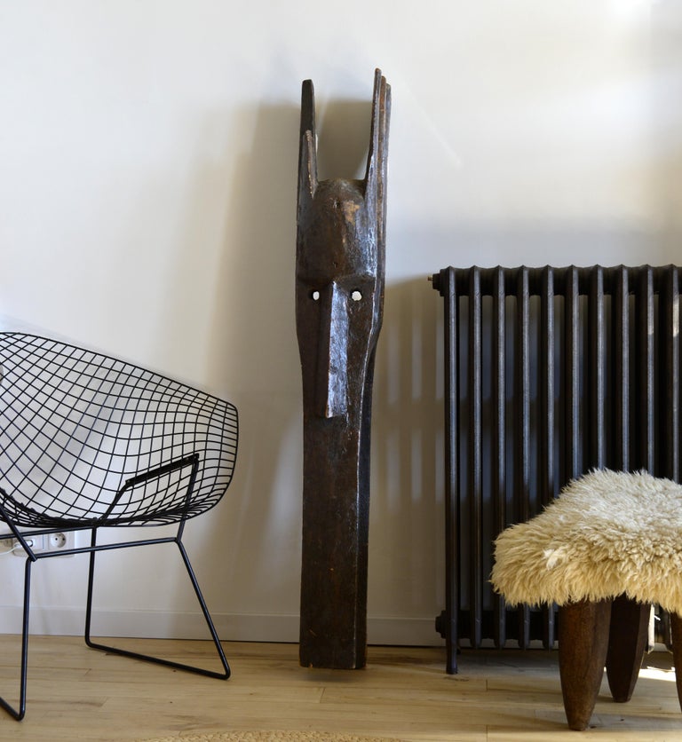 Very Big Tribal Mask Bambara from Mali Africa For Sale at 1stDibs