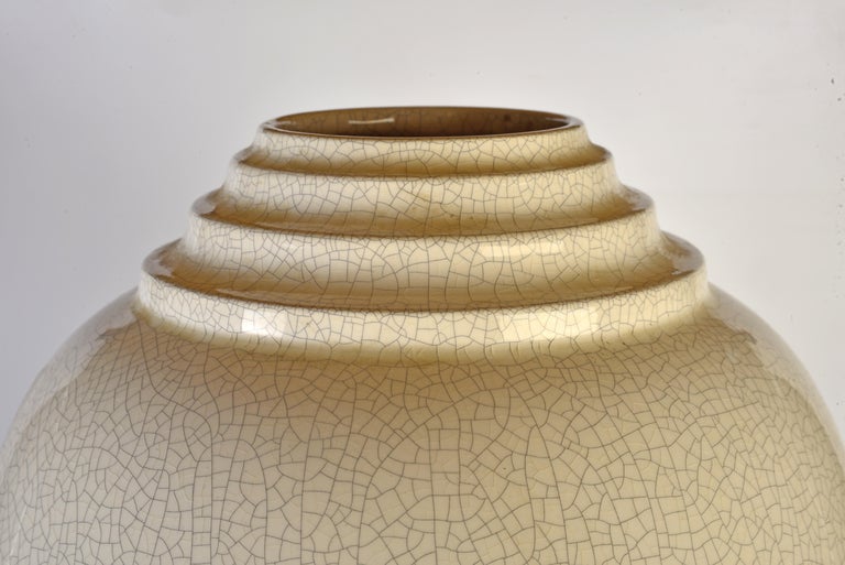 Very Big Vase from Charolles Factory in France For Sale at 1stDibs