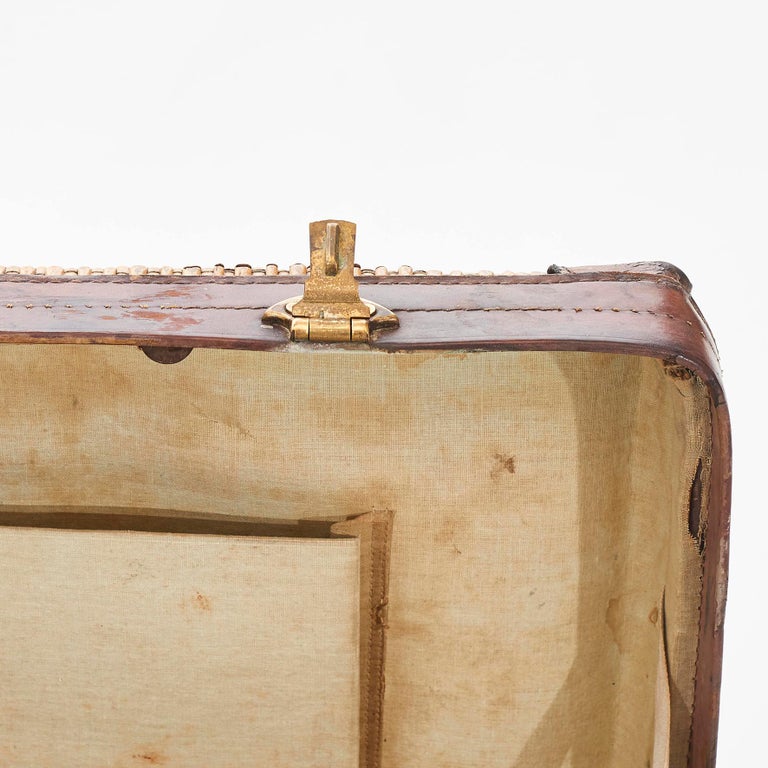 Very Charming Travel Suitcase in Woven Cane at 1stDibs | cane suitcase ...