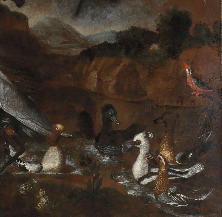 Very Chic Large Painting by Pietro Neri Scacciati at 1stDibs