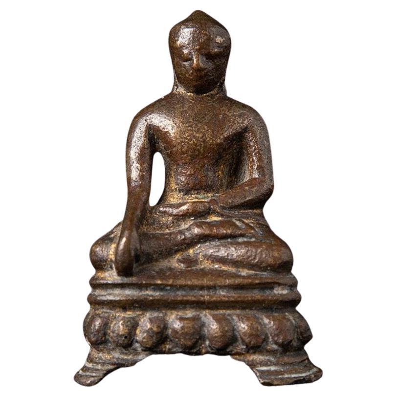 Antique Bronze Crowned Arakan Buddha from Burma For Sale at 1stDibs