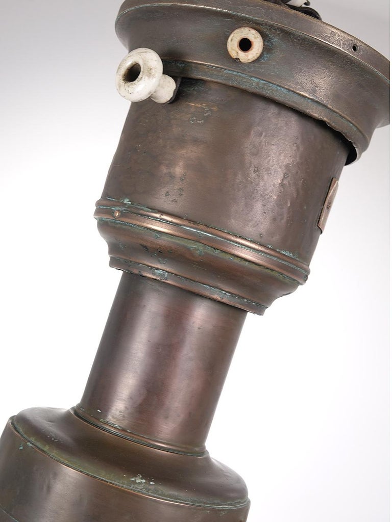 Very Early Helios Electric Company Street Lamp at 1stDibs