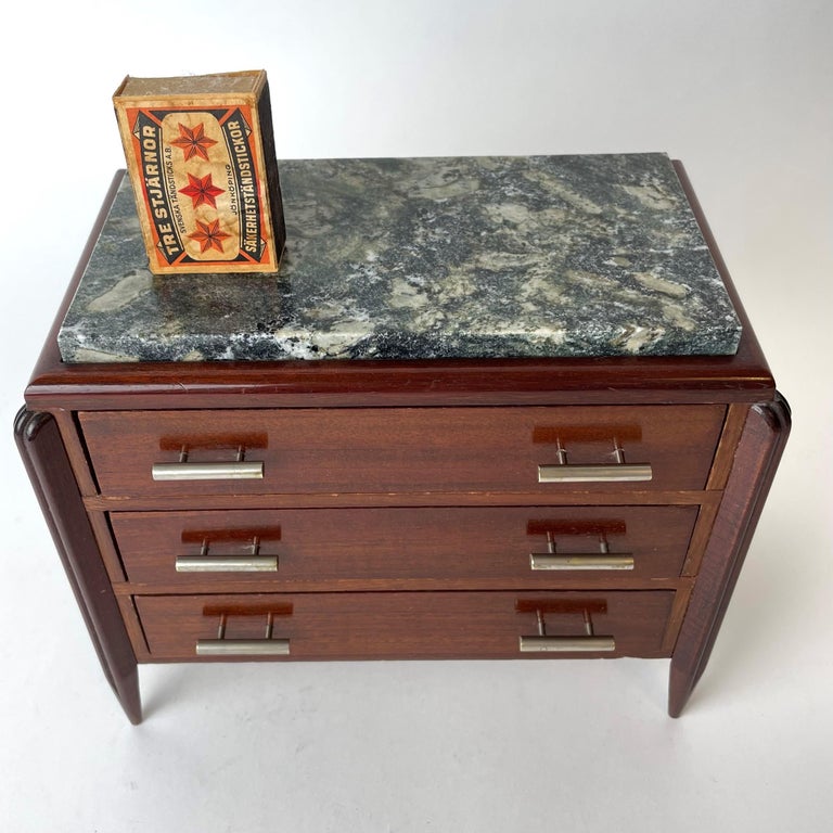 Very Elegant Art Deco Jewelery Box in the Style of Jacques-émile ...