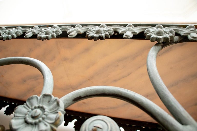 Very Fine Marble-Top Buffet/ Pastry Table at 1stDibs