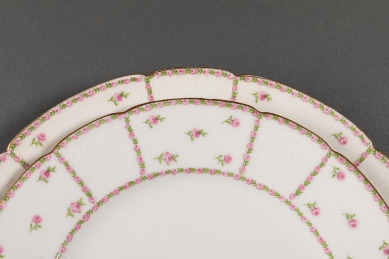 Limoges 34 Pieces Tableware in Very Fine Porcelain by GOA For Sale at ...