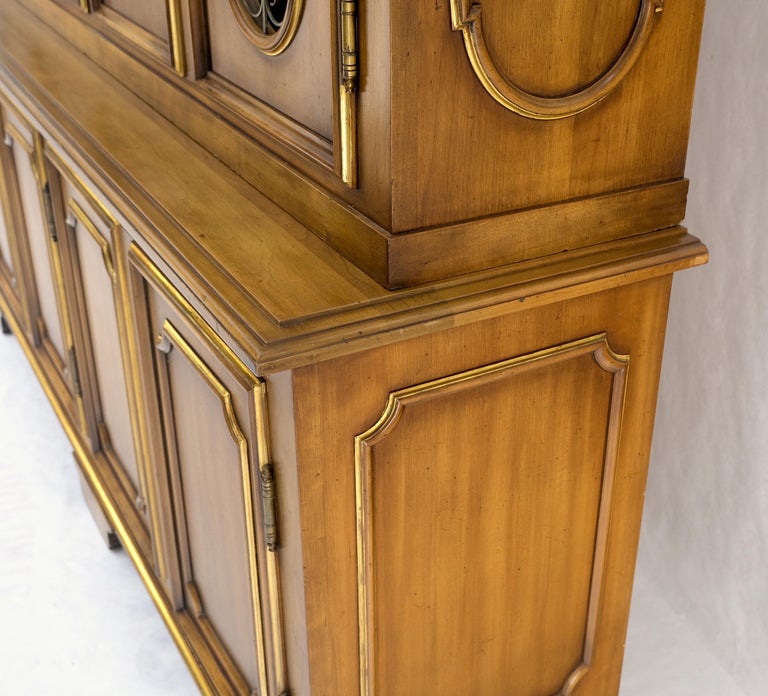 Very Fine Two Part Breakfront Sideboard Cabinet Wall Unit by John ...