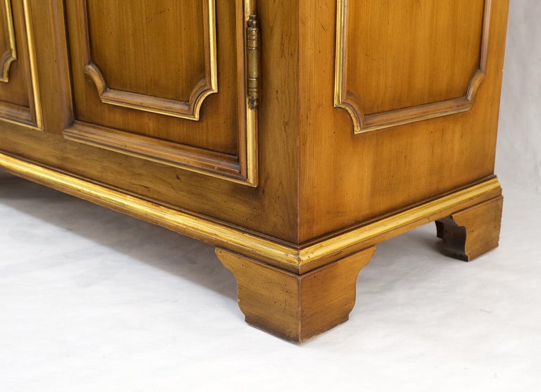 Very Fine Two Part Breakfront Sideboard Cabinet Wall Unit by John ...