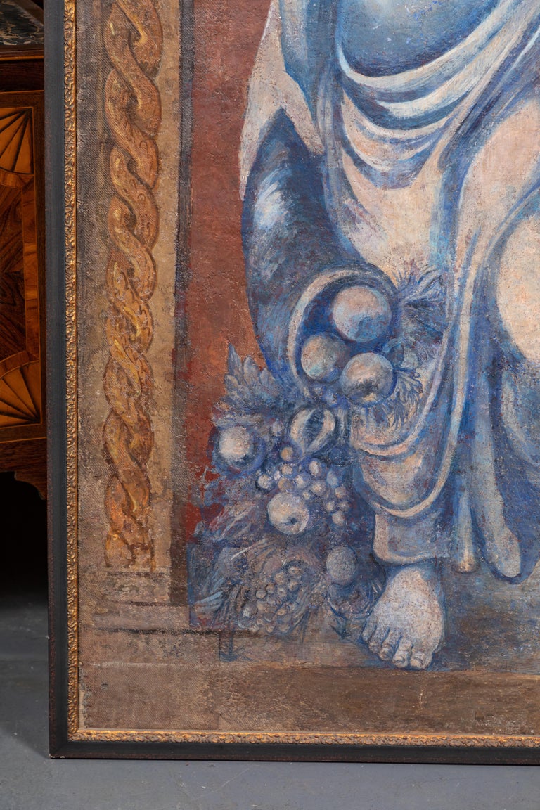 Very Large, 16th Century Allegorical Oil Painting For Sale at 1stDibs