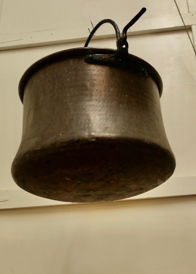 Very Large 18th Century Brass Cooking Pot, Cauldron For Sale at 1stDibs