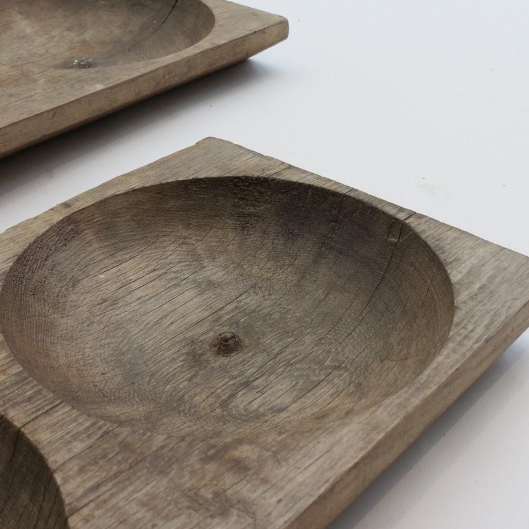 Very Large 1970s Rustic Wooden Decorative Dough Display Trough Wall ...