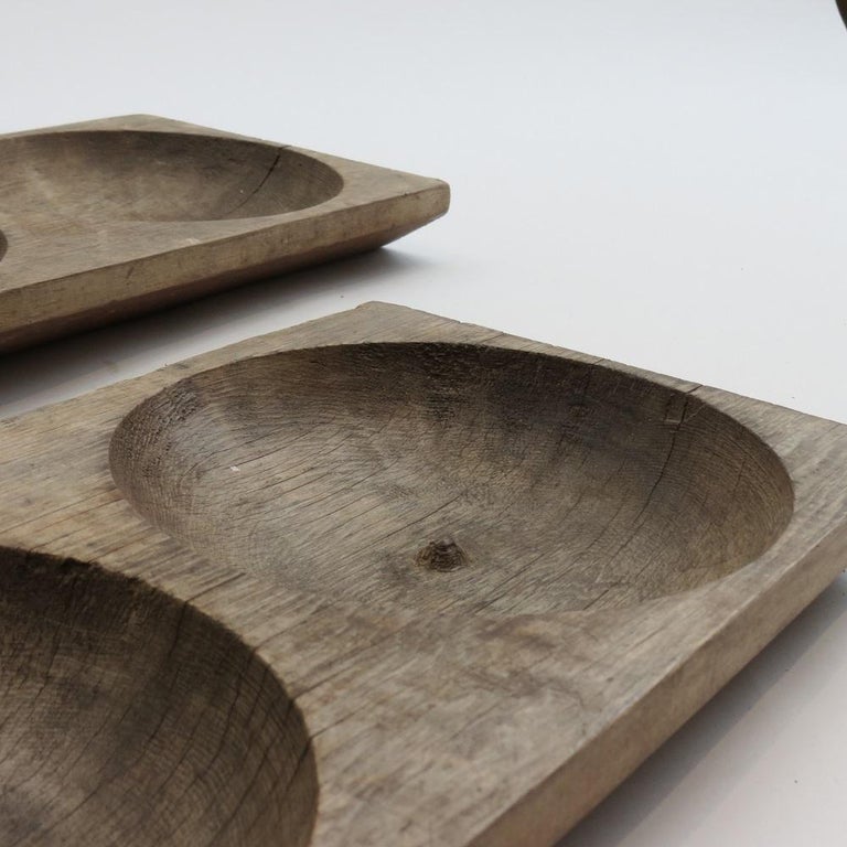 Very Large 1970s Rustic Wooden Decorative Dough Display Trough Wall ...