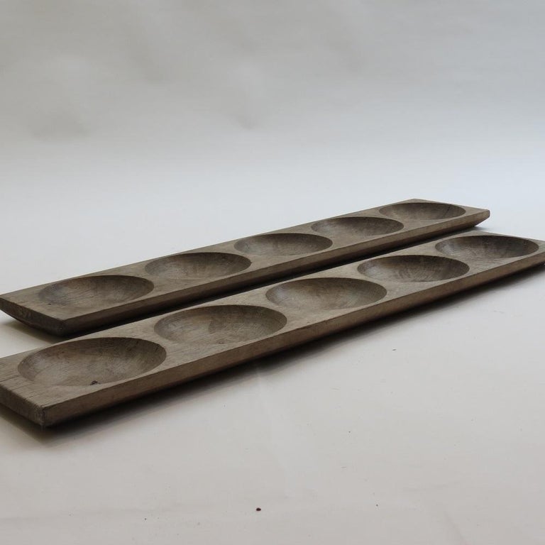 Very Large 1970s Rustic Wooden Decorative Dough Display Trough Wall ...