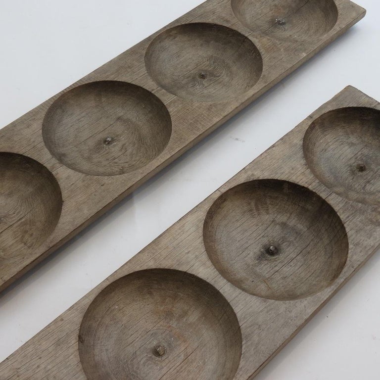 Very Large 1970s Rustic Wooden Decorative Dough Display Trough Wall ...