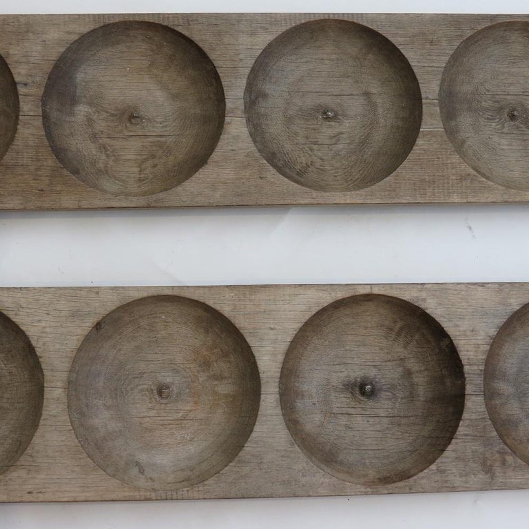 Very Large 1970s Rustic Wooden Decorative Dough Display Trough Wall ...