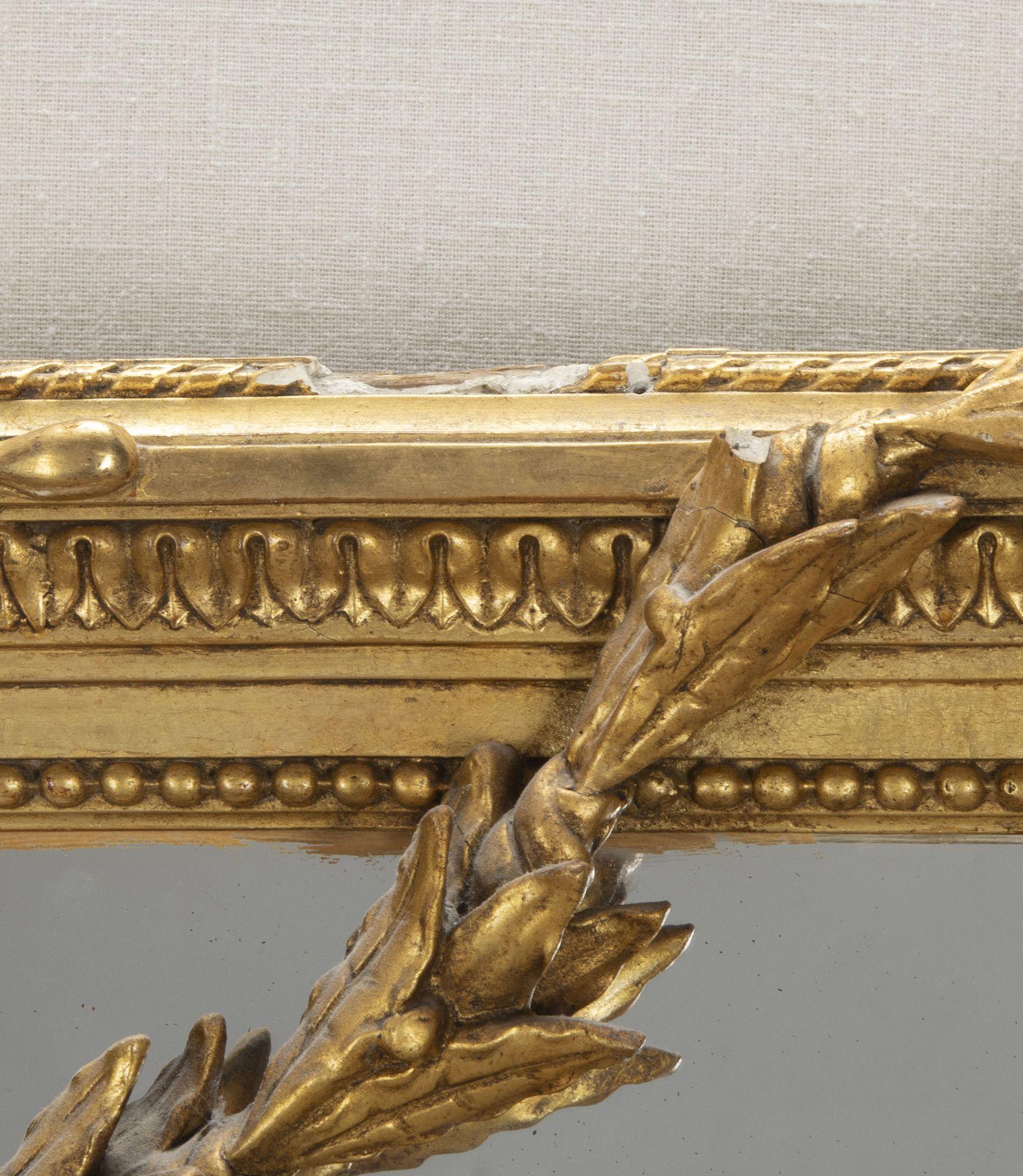Very Large 19th Century French Gilt Overmantle Mirror For Sale at 1stDibs