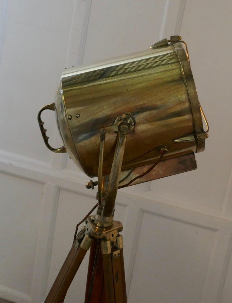 19th Century Vintage Nautical Designer Search Light or Spot Light by G ...