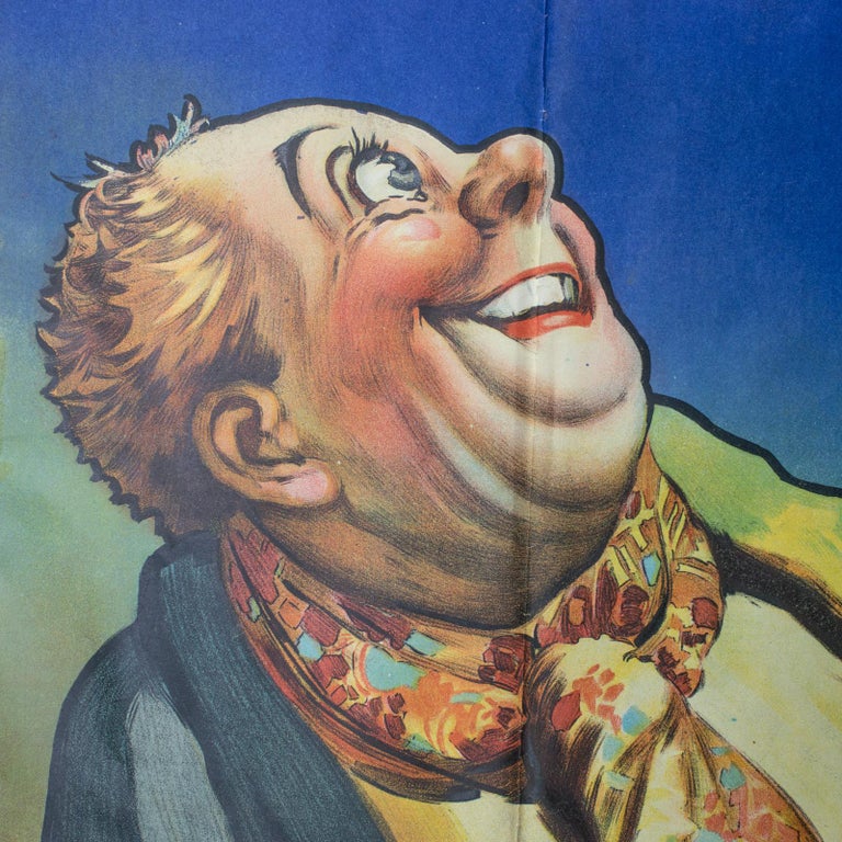 Very Large Antique Advertisement Poster, Veritas, Lithograph, John ...