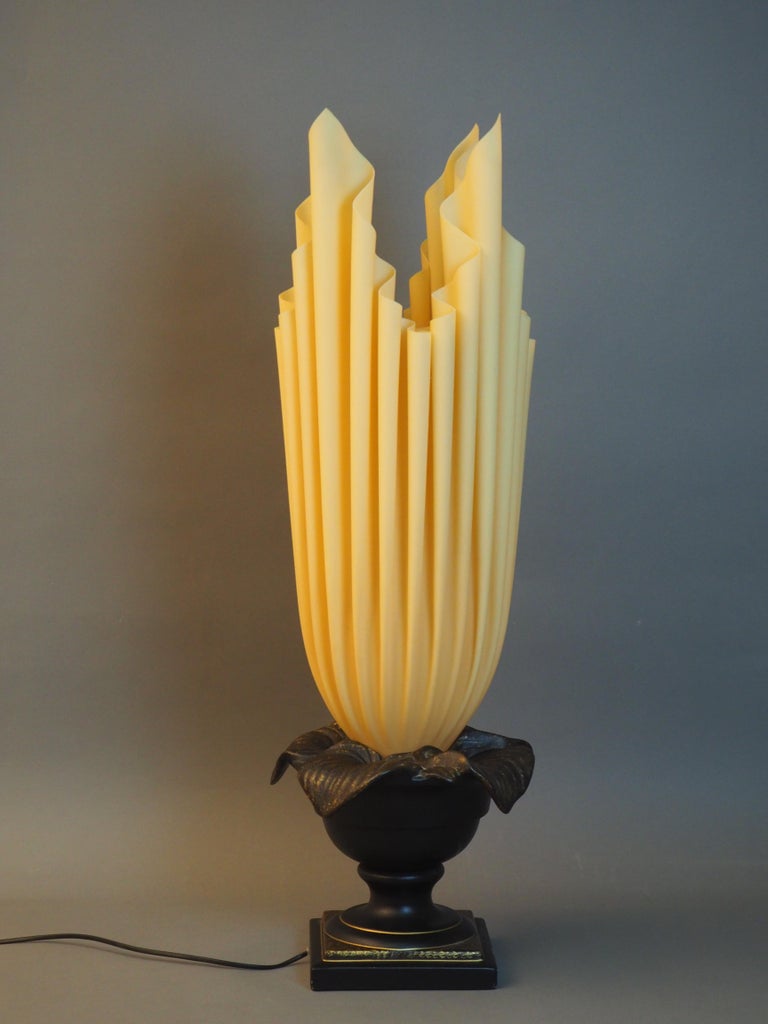 Very Large Athena Table Lamp by Georgia Jacob, France, circa 1970s For ...
