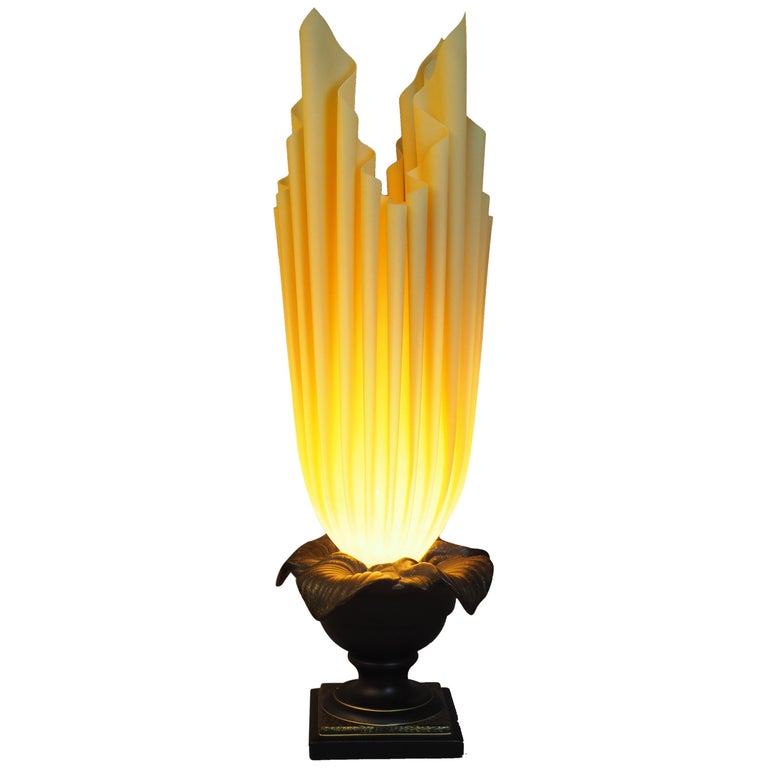 Very Large Athena Table Lamp by Georgia Jacob, France, circa 1970s For ...
