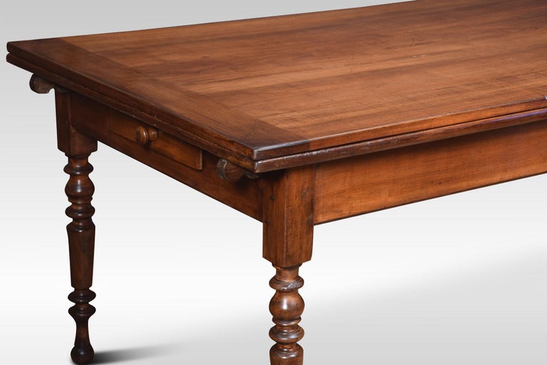 Very Large Country Farmhouse Table at 1stDibs