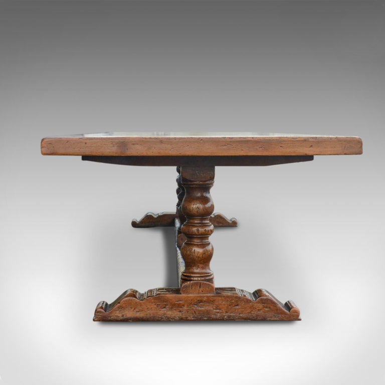 Very Large English Refectory Table in the Jacobean Manner, Seats 20 at ...