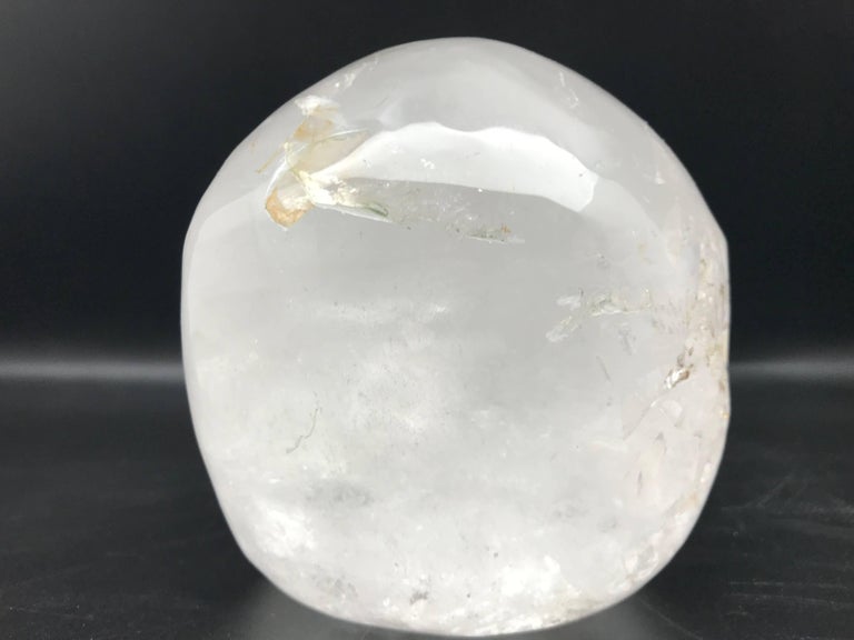 Very Large Hand-Carved Rock Crystal Skull at 1stDibs