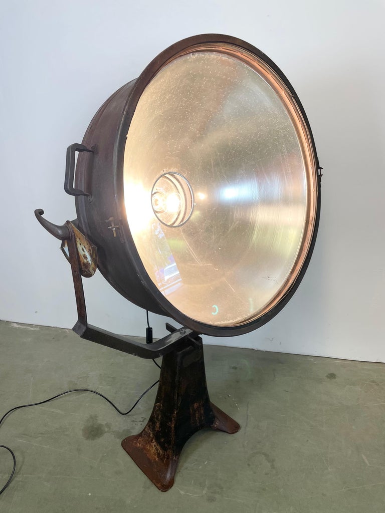 Very Large Industrial Spotlight, 1950s at 1stDibs | large spotlight ...