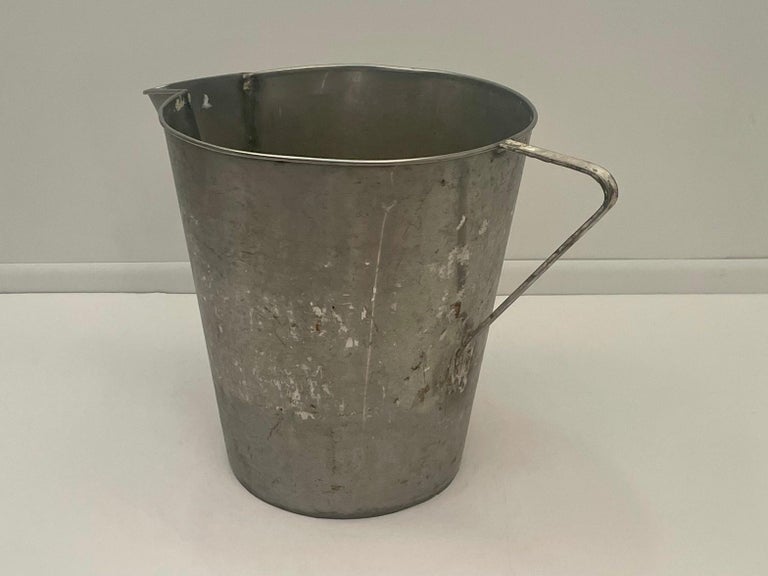 Very Large Industrial Stainless Steel Pitcher Planter For Sale at 1stDibs
