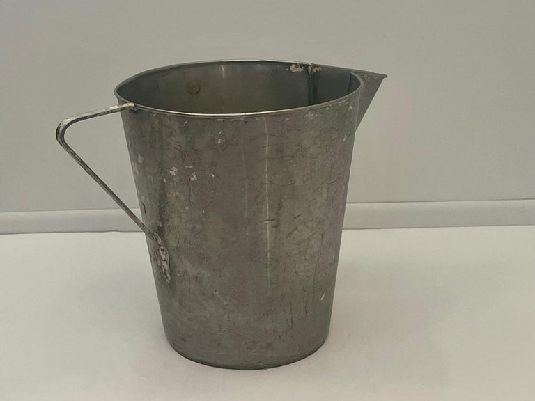 Very Large Industrial Stainless Steel Pitcher Planter For Sale at 1stDibs