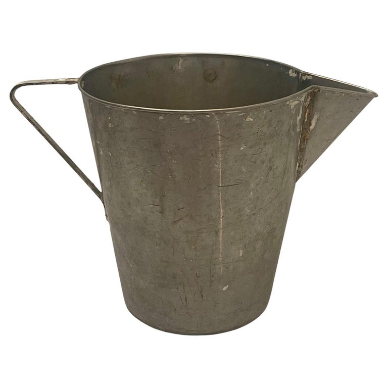 Very Large Industrial Stainless Steel Pitcher Planter For Sale at 1stDibs