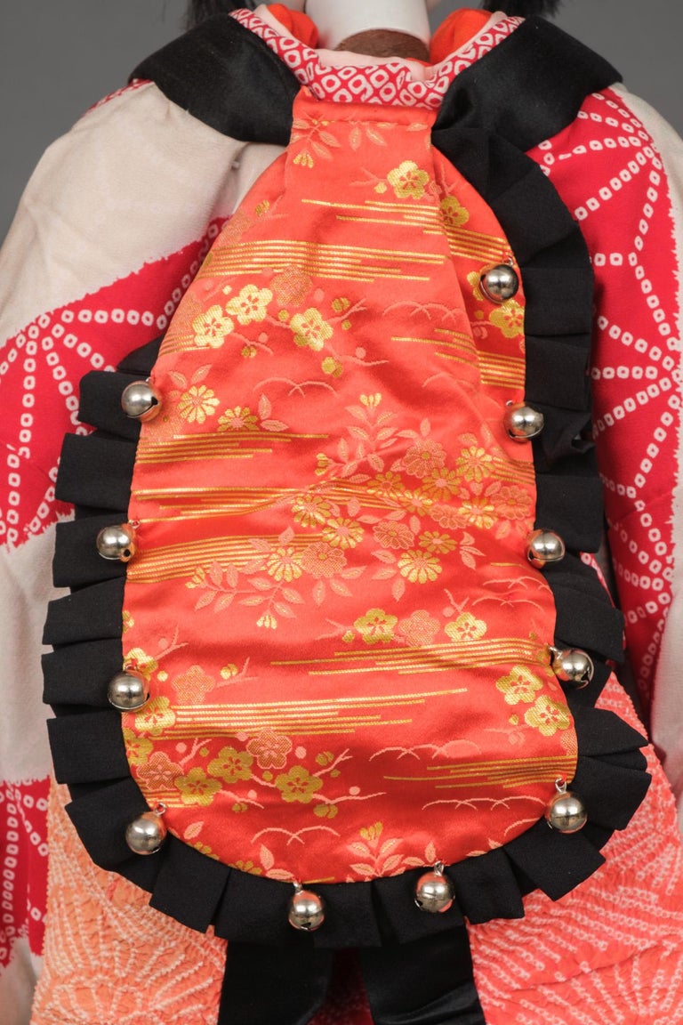 Very large Japanese Bunraku 文楽 Doll of a Beautiful Lady Known as Yaoya ...