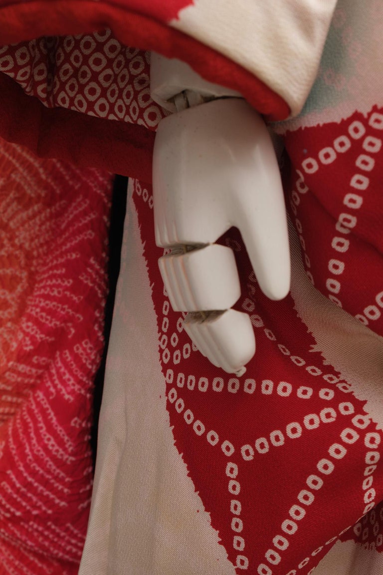 Very large Japanese Bunraku 文楽 Doll of a Beautiful Lady Known as Yaoya ...