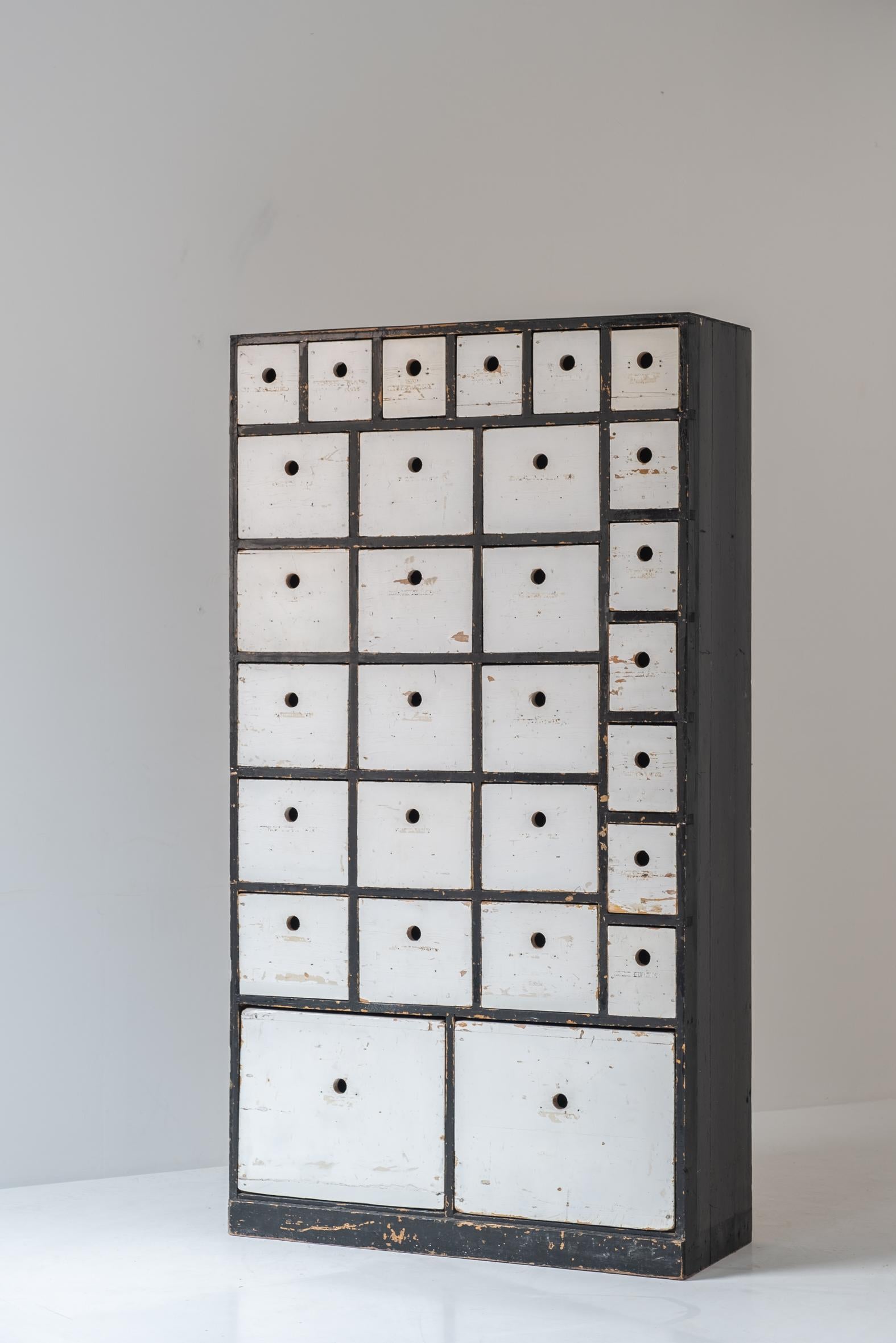 Very large Modernist chest of drawers from the 1930s. For Sale at 1stDibs