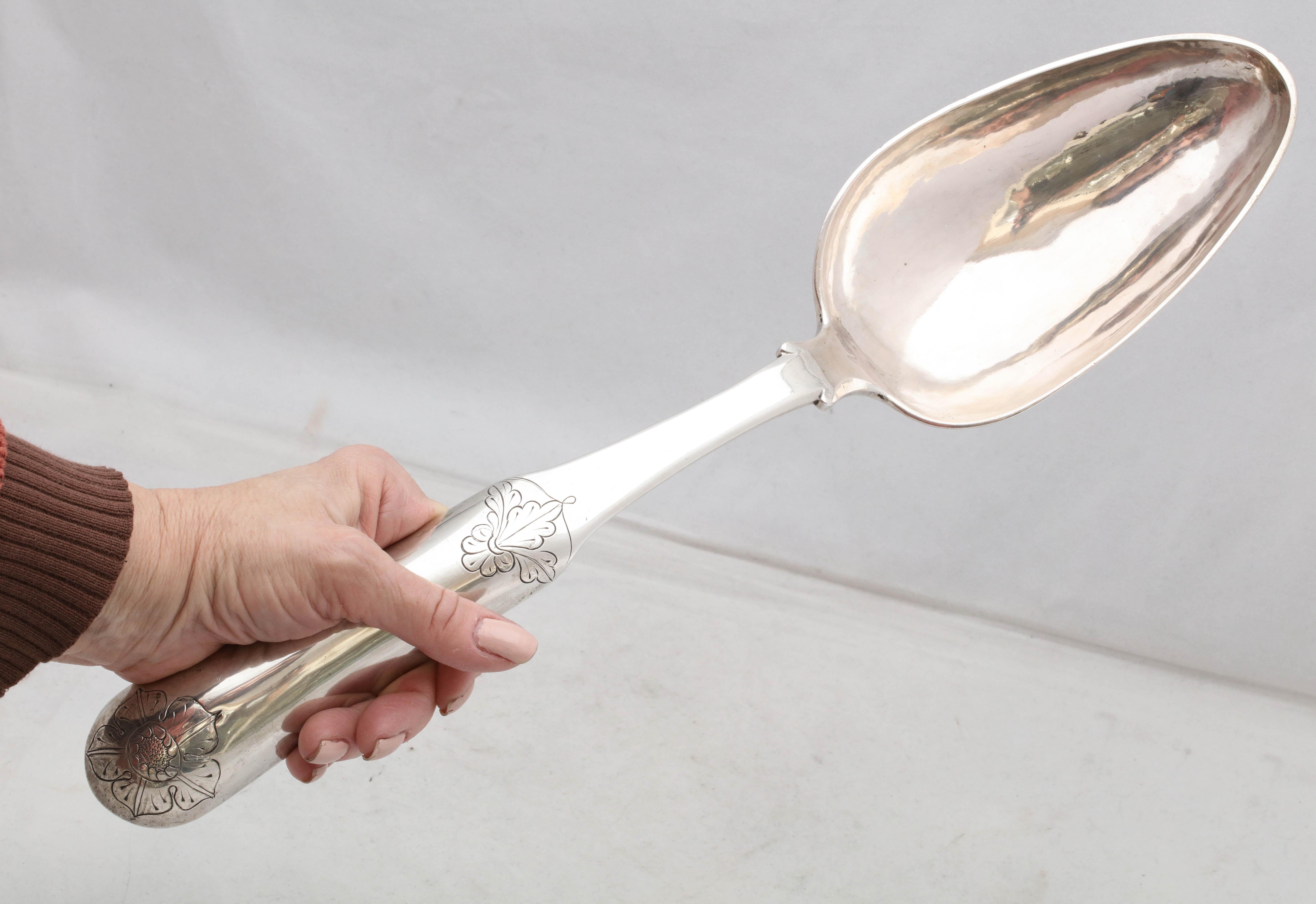 Very Large Russian Silver '.840' Ovchinnikov Serving Spoon at 1stDibs ...