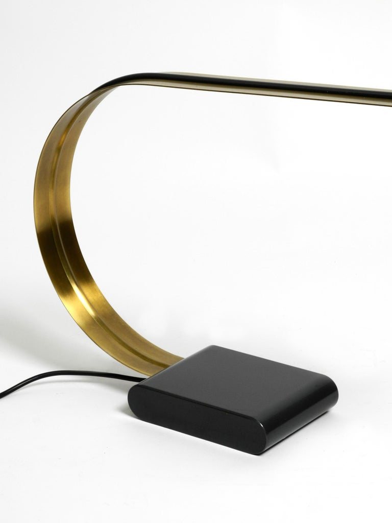 Very Large Unique Italian 1980s Halogen Table Lamp in Postmodern Design ...