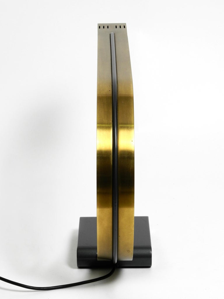 Very Large Unique Italian 1980s Halogen Table Lamp in Postmodern Design ...