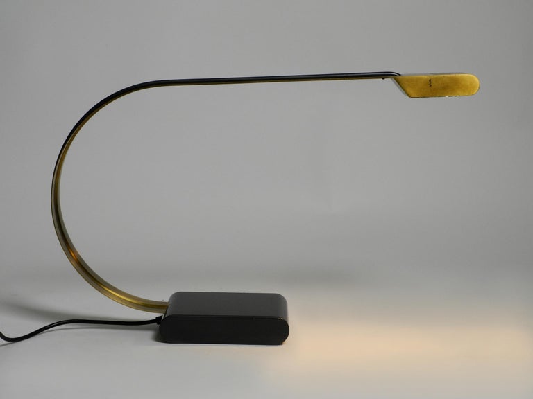 Very Large Unique Italian 1980s Halogen Table Lamp in Postmodern Design ...