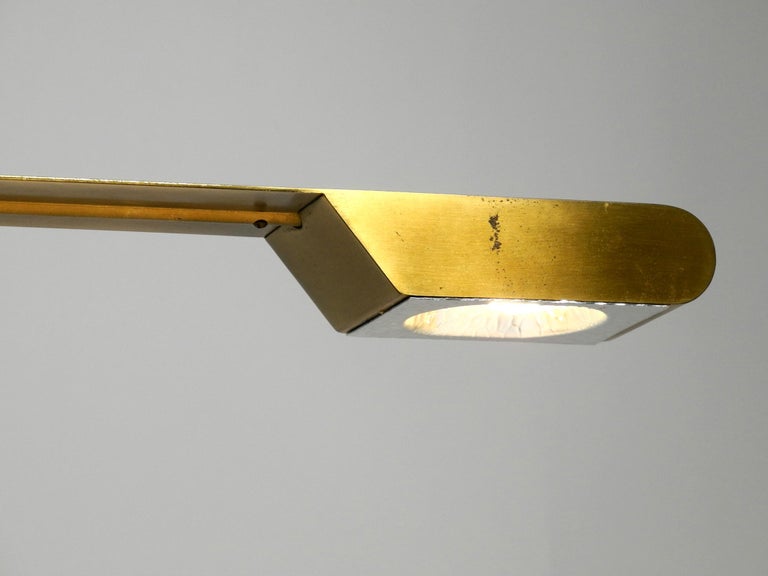 Very Large Unique Italian 1980s Halogen Table Lamp in Postmodern Design ...